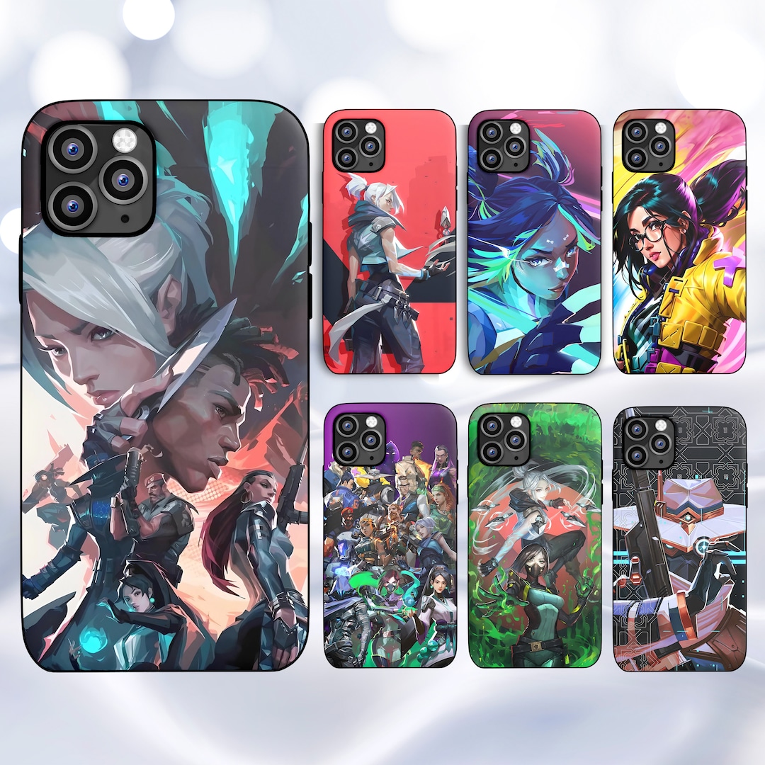 Valorant Game Art Phone Case Cover Fit for iPhone 14 13 12 11 8 7 XR X ...