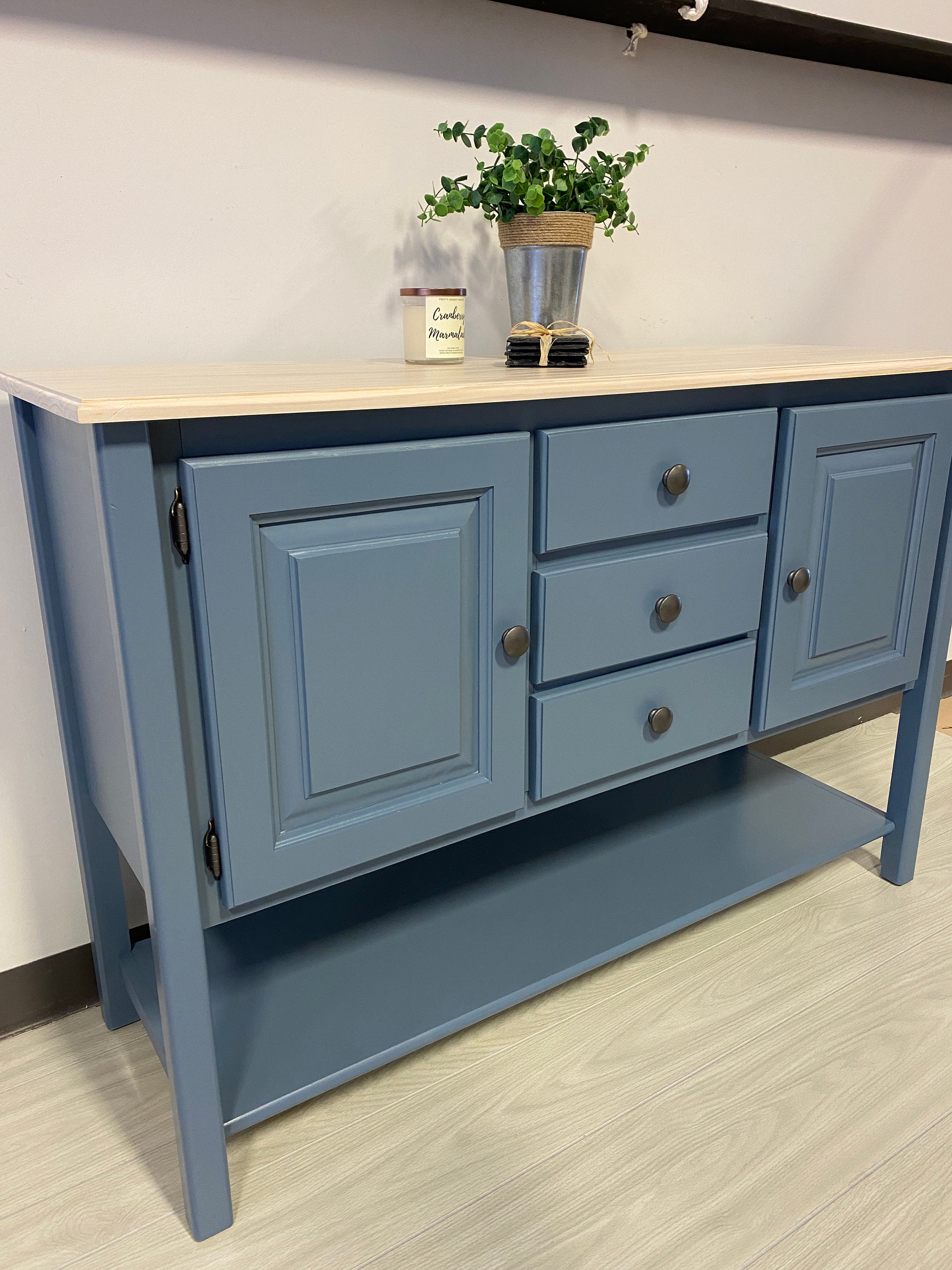 SOLD!! Do Not Purchase Modern Coastal Buffet/sideboard Made of Solid ...