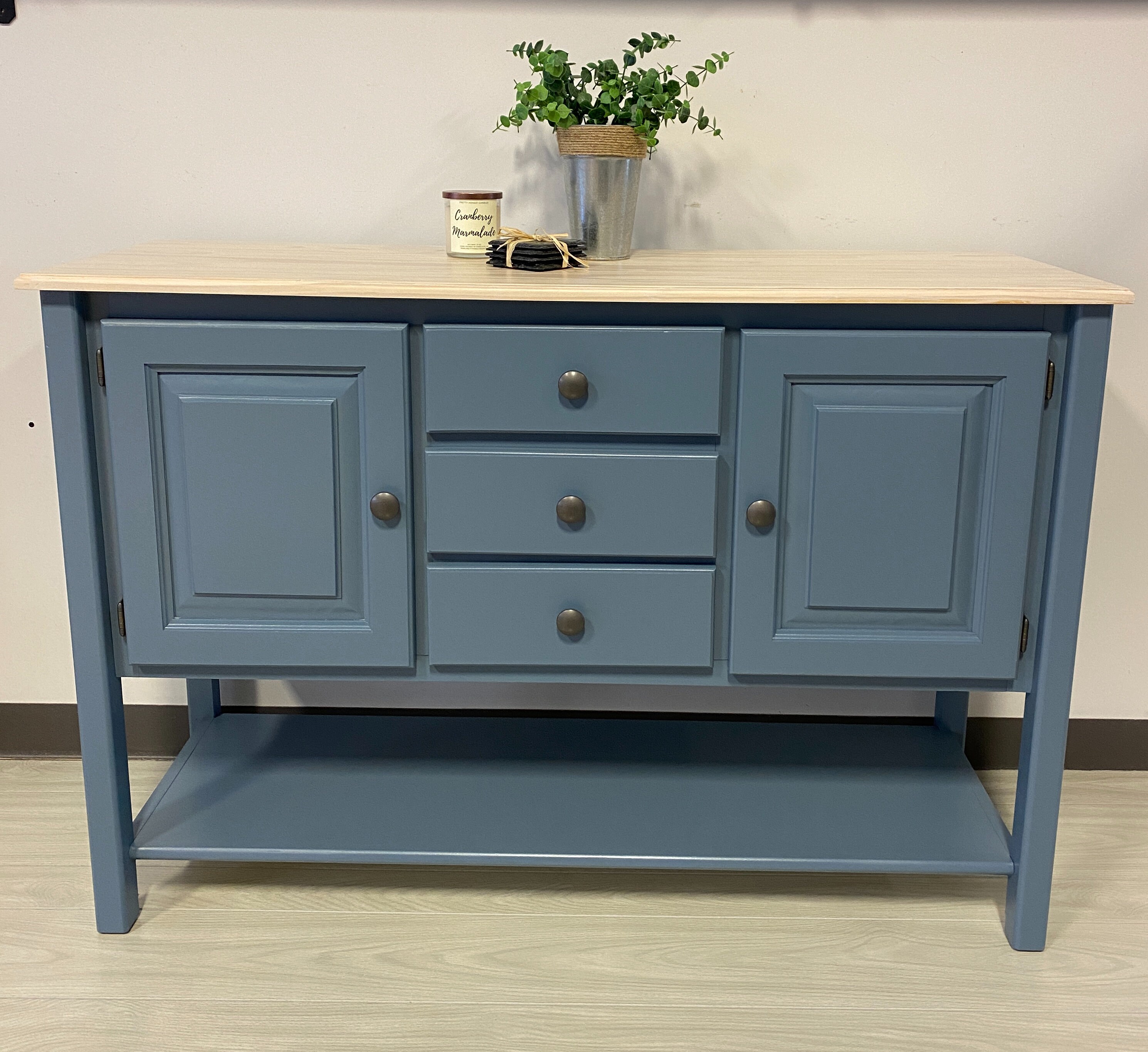 SOLD!! Do Not Purchase Modern Coastal Buffet/sideboard Made of Solid ...