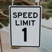 Race Car Speed Limit 1 Sign Template, Editable Speed Limit 1st Birthday ...