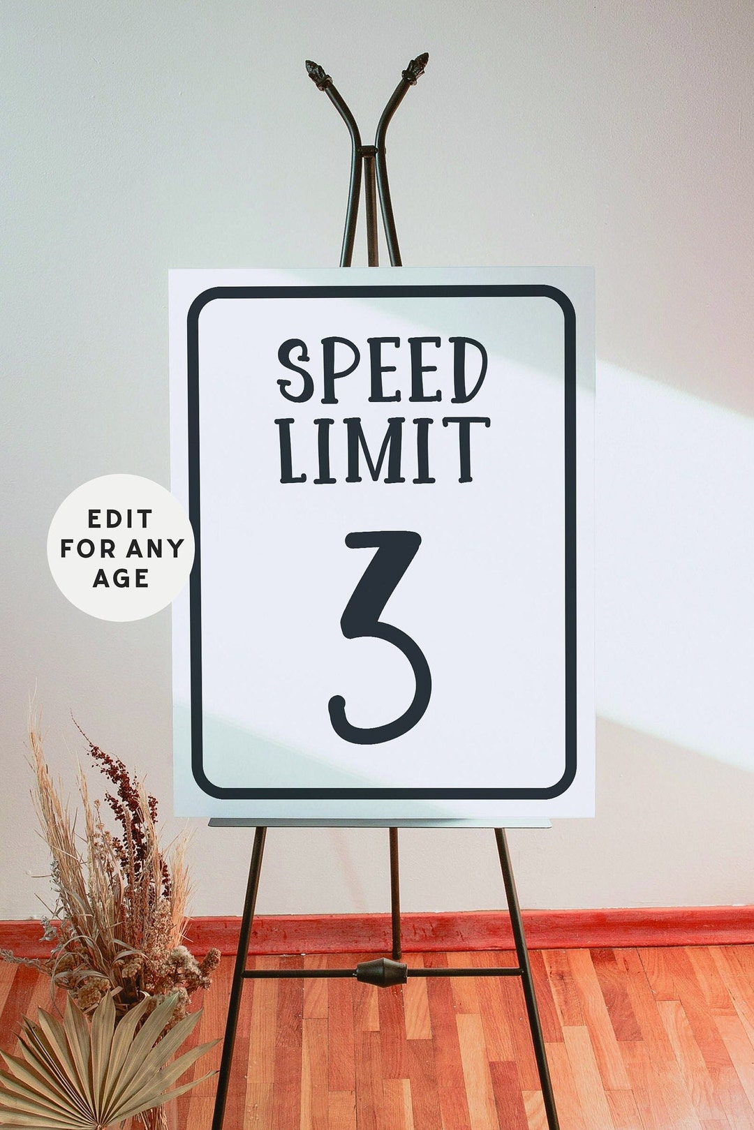 Race Car Speed Limit 3 Sign Template Editable Speed Limit - Etsy