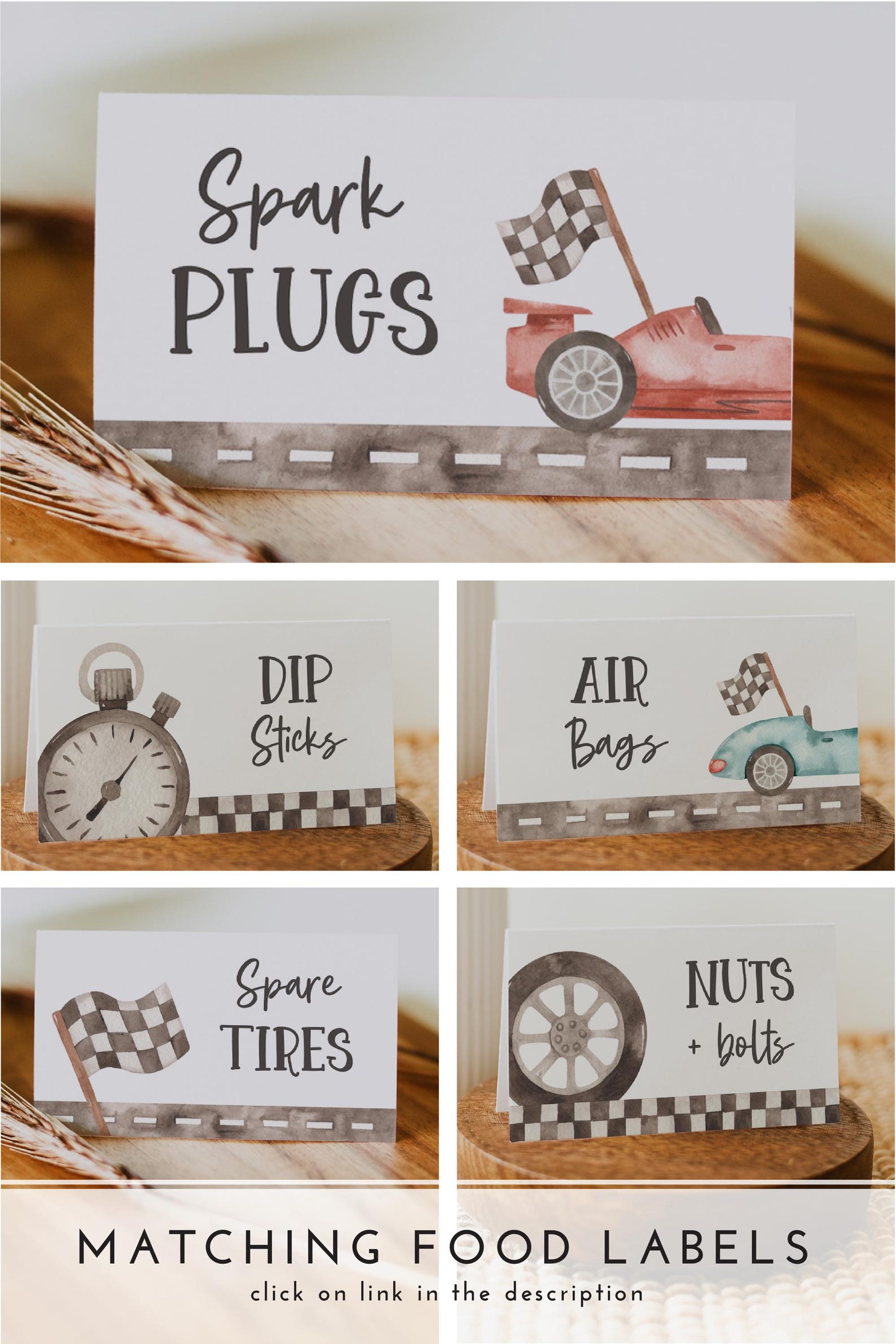 Race Car VIP Pass, Editable Pit Crew Passes Template, Vintage Racing ...