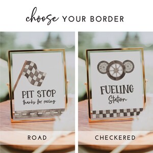 Race Car Birthday Sign Package, Need Four Speed Decor Bundle, Editable ...