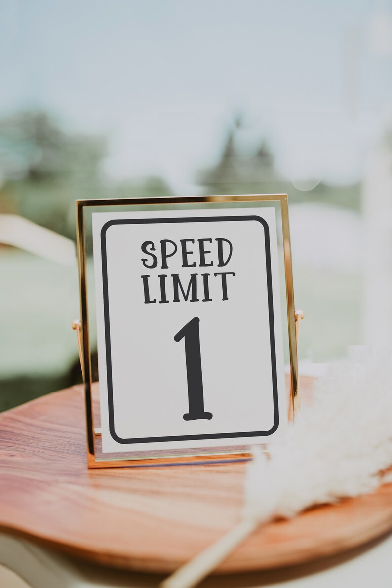 Race Car Speed Limit 1 Sign Template Editable Speed Limit 1st - Etsy