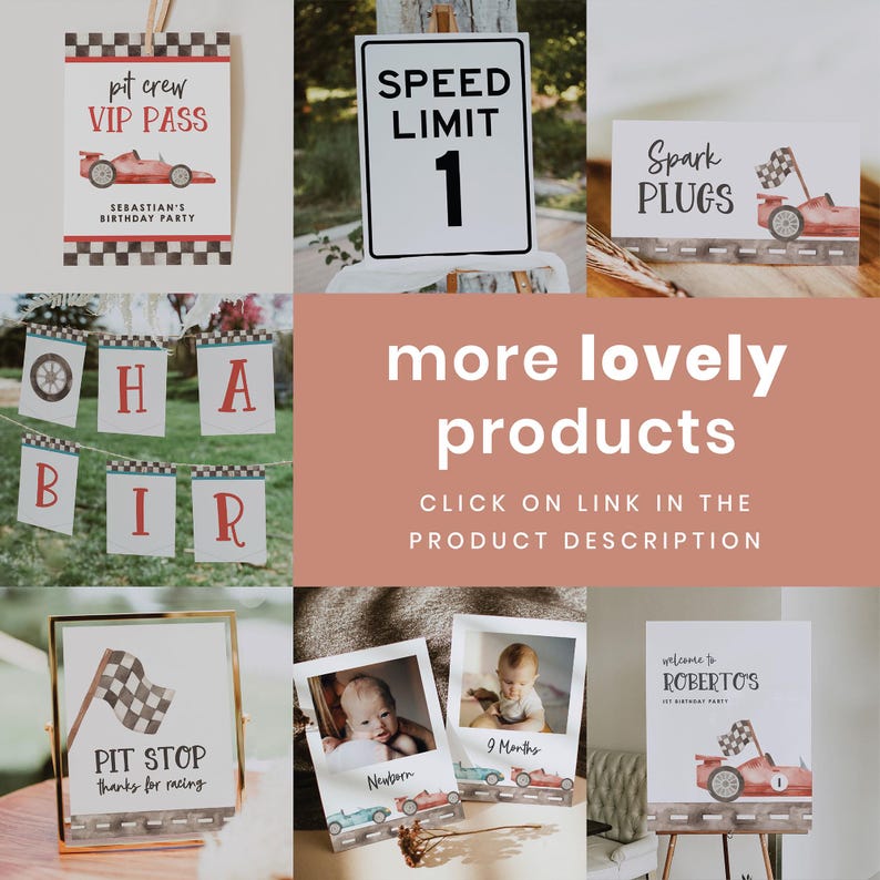 Race Car VIP Pass, Editable Pit Crew Passes Template, Vintage Racing ...