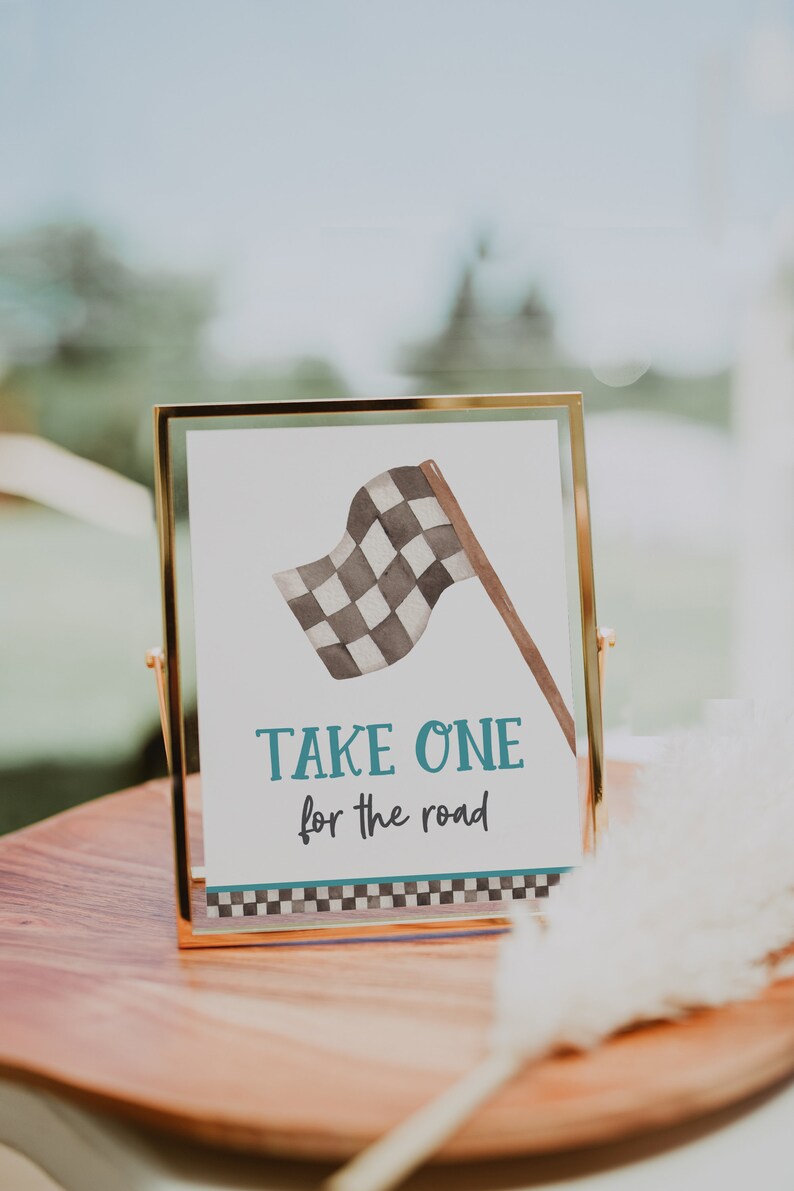 Fueling Station Race Car Birthday Sign Need Four Speed Decor - Etsy