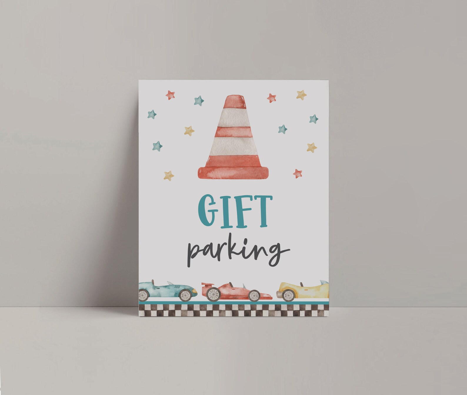 Gift Parking Race Car Birthday Sign Need Four Speed Decor - Etsy