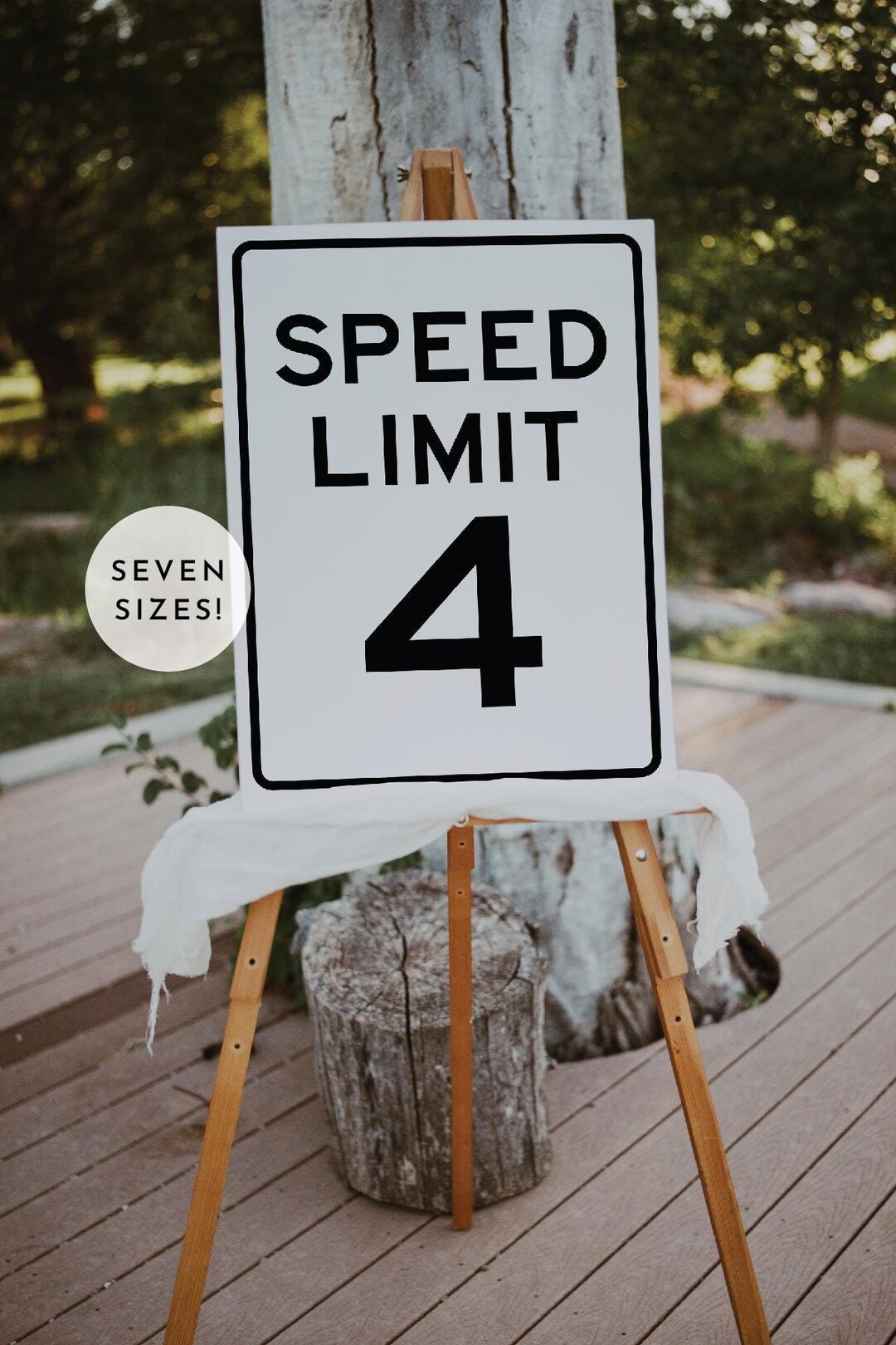 Speed Limit 4 Sign Printable, Need Four Speed, Race Car Birthday Party ...