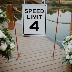 Speed Limit 4 Sign Printable, Need Four Speed, Race Car Birthday Party ...