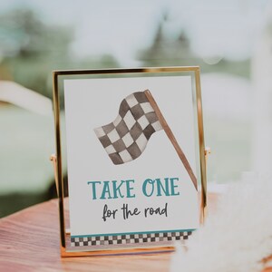 Race Car Speed Limit 4 Sign Template, Editable Speed Limit Birthday Age ...