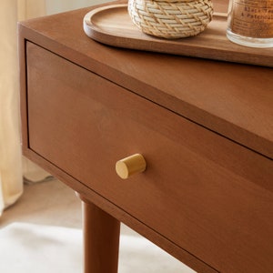 Scandinavian Walnut Oslo Console and Dressing Table - Etsy UK