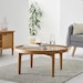 Norway Round Oak Coffee Table - Etsy UK