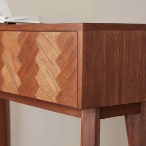 Mid Century Modern Parquet Dressing Table and Desk - Etsy UK