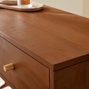 Scandinavian Walnut Oslo Console and Dressing Table - Etsy UK