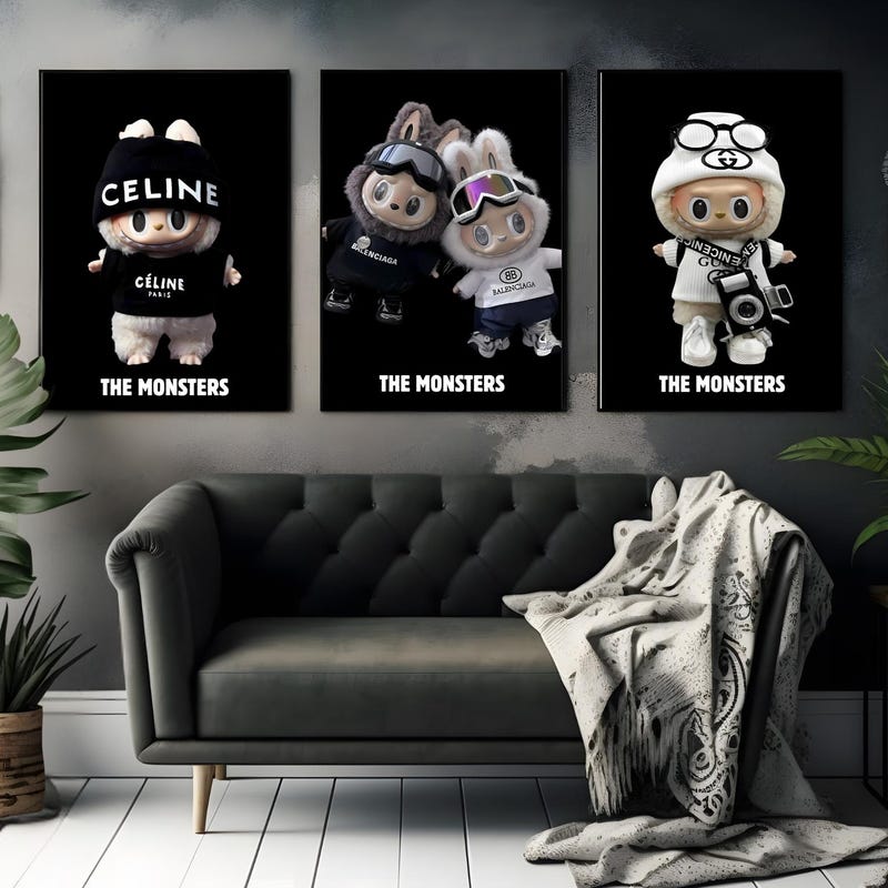 Labubu Poster - Etsy