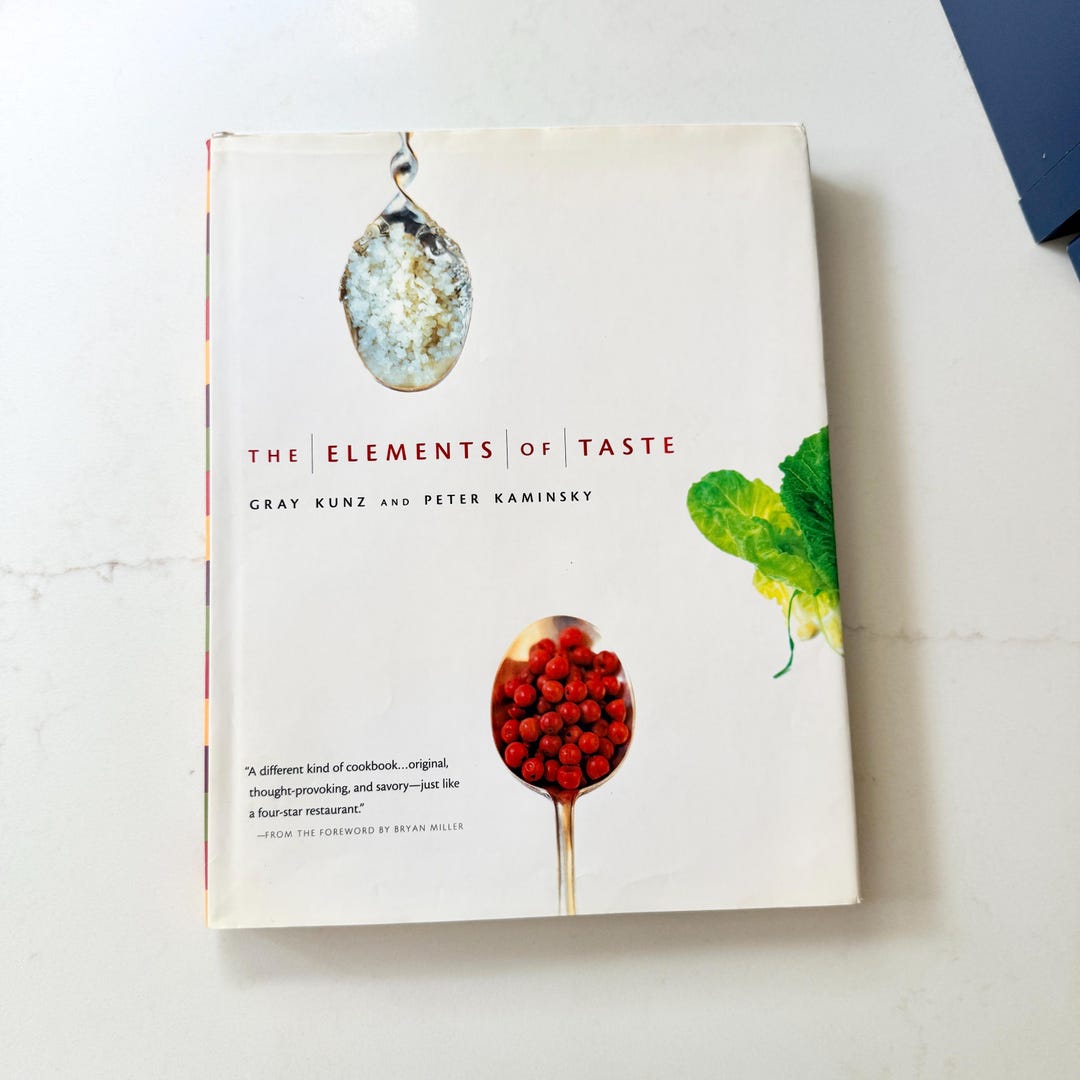 The Elements of Taste Cookbook (2001) Hardcover, Gray Kunz & Peter ...