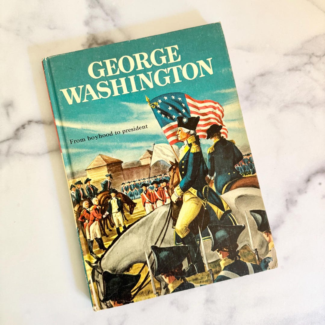 1954 Edition George Washington: From Boyhood to President by Random ...