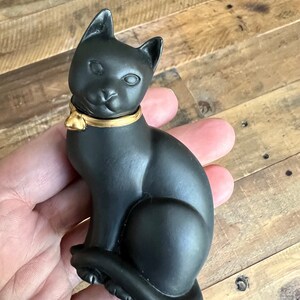 1988 Franklin Mint Black Basalt Curio Cabinet Cat. Vintage Collectible ...