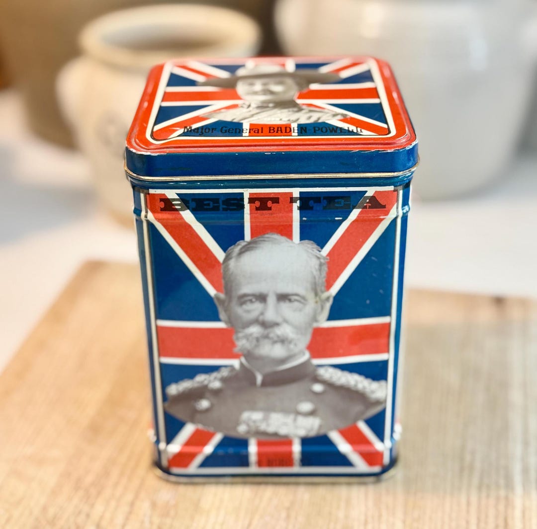 Vintage Dodo Designs Tea Tin. 1900 Boer War Tea Caddy. British Tea ...