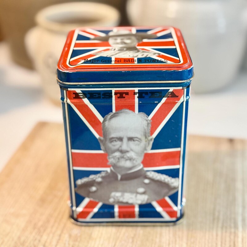 British Tea Tin - Etsy