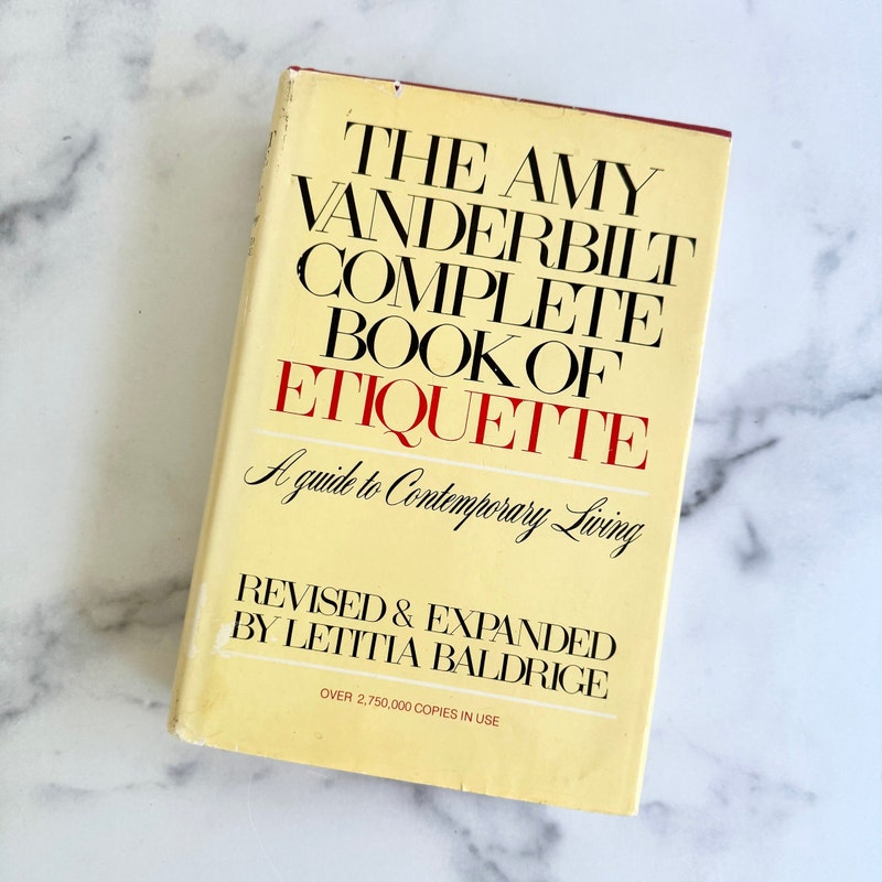 Amy Vanderbilt - Etsy