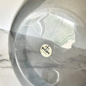 Guzzini Acrylic Punch Bowl Set. Smoke Gray Acrylic. Bowl and 8 Cups ...