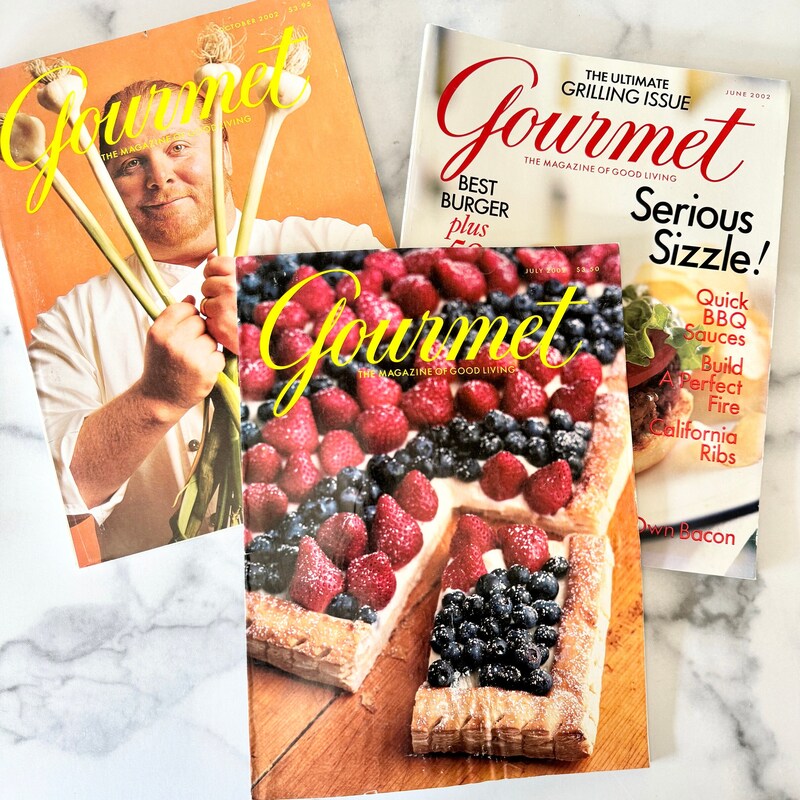 Gourmet Magazine - Etsy