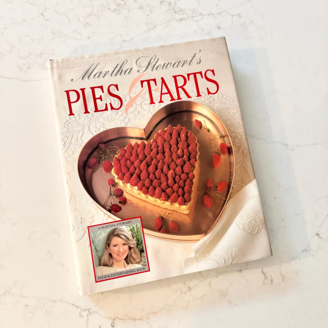 1985 First Edition Martha Stewart's Pies and Tarts. Vintage Hardback ...