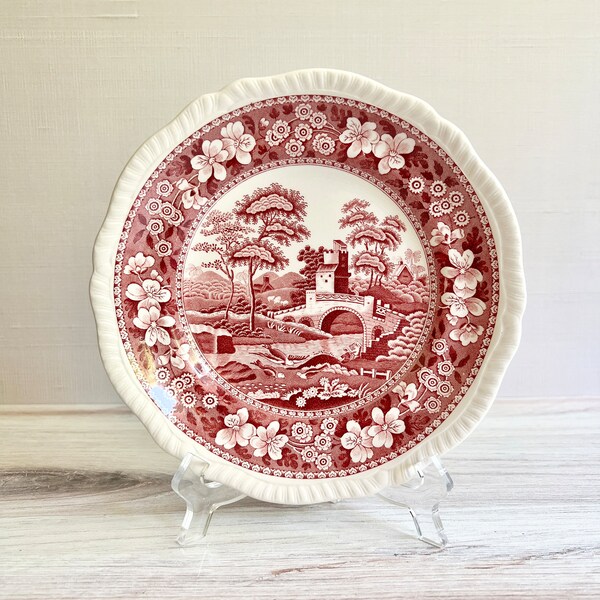 Red Transfer Ware - Etsy