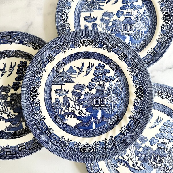 Blue Willow Dishes - Etsy
