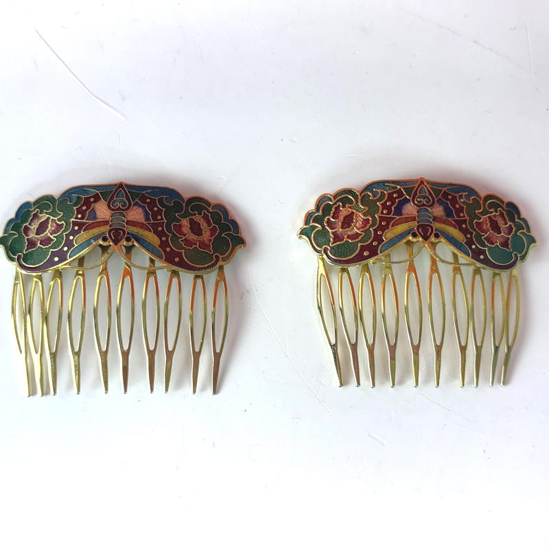 Butterfly Hair Comb - Etsy