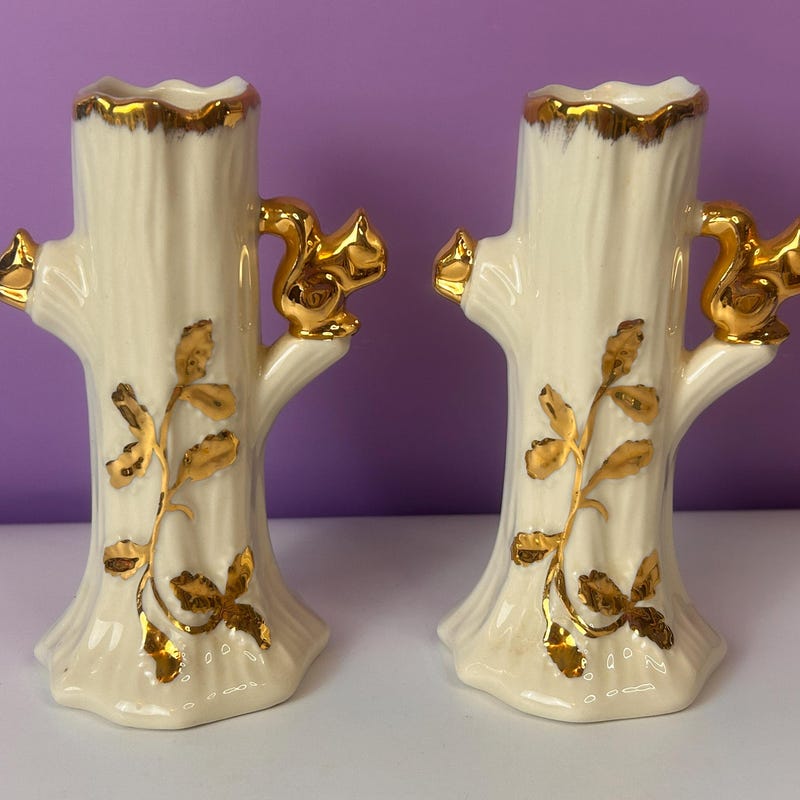 Tree Trunk Vase - Etsy UK