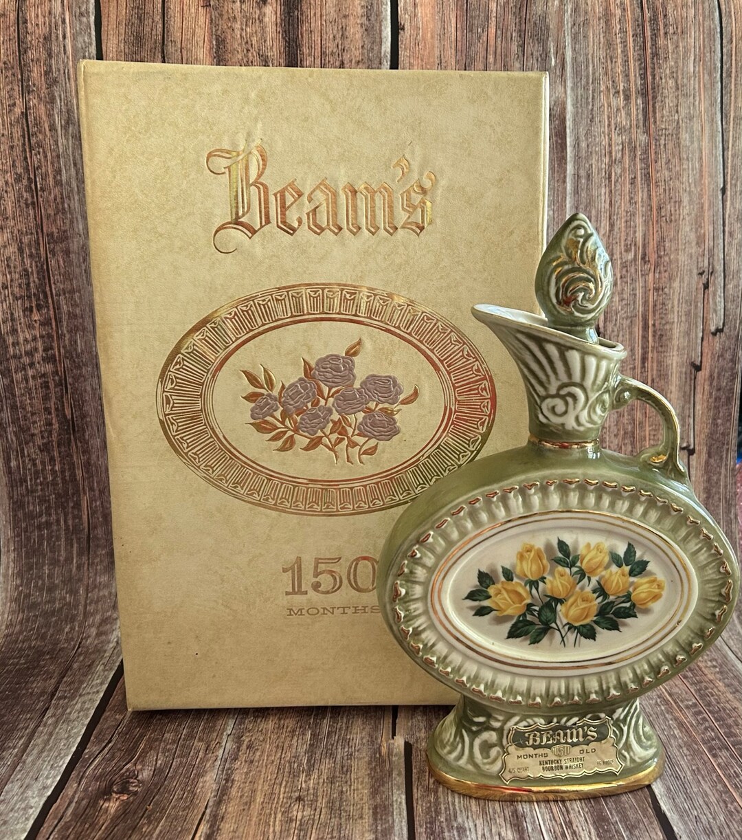 Vintage Jim Beam Commemorative Decanter With Box 1969 - Etsy