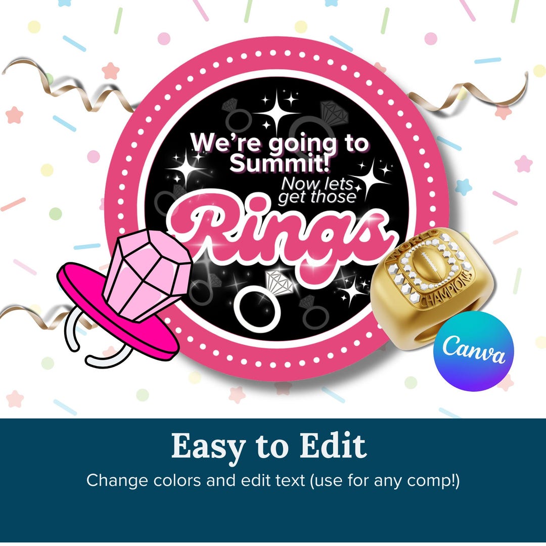 Editable Cheerleading Gift Tag Template | Canva Competition Tag ...