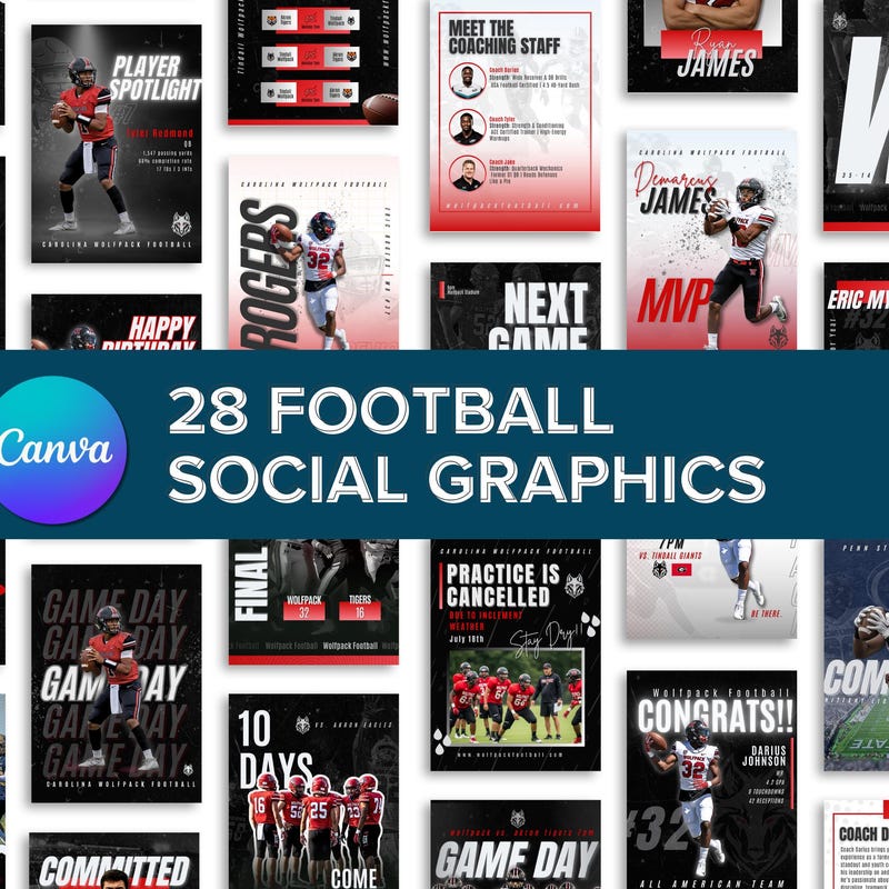 High School Football Poster - Etsy