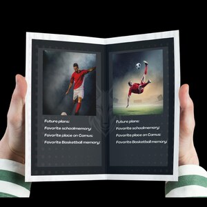 Soccer Senior Night Program: Editable Brochure (digital Download) - Etsy