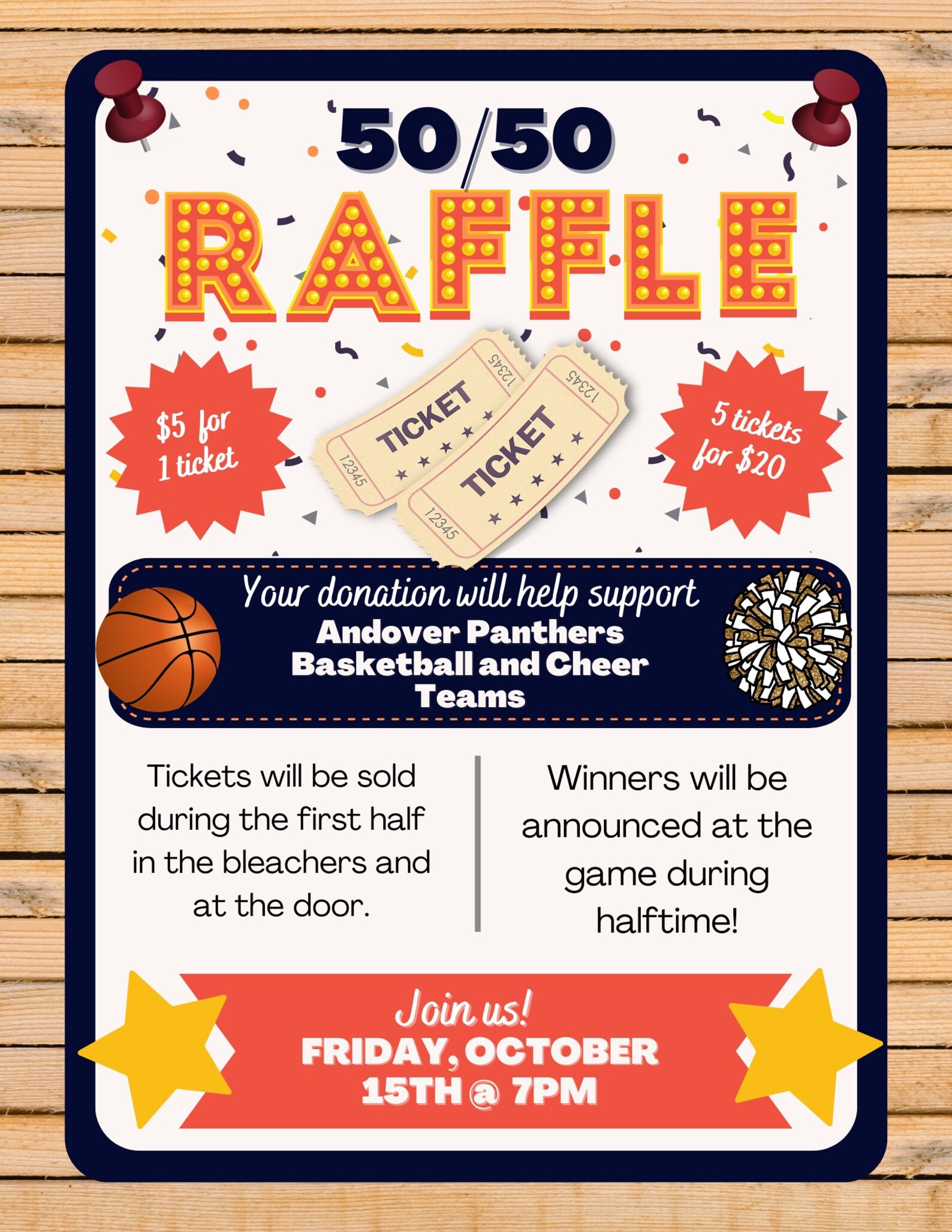 Raffle Flyer Template Editable Fundraiser Template Sports - Etsy Canada