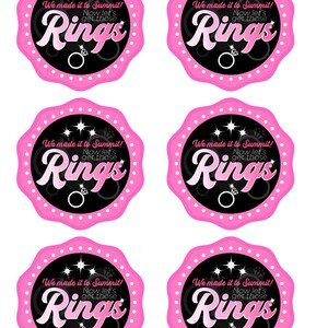 Cheer Team Summit Ring Pop Gift Tag Printable (digital Download) - Etsy