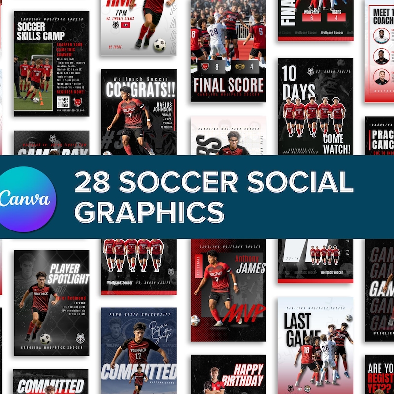 Team Soccer Graphics - Etsy
