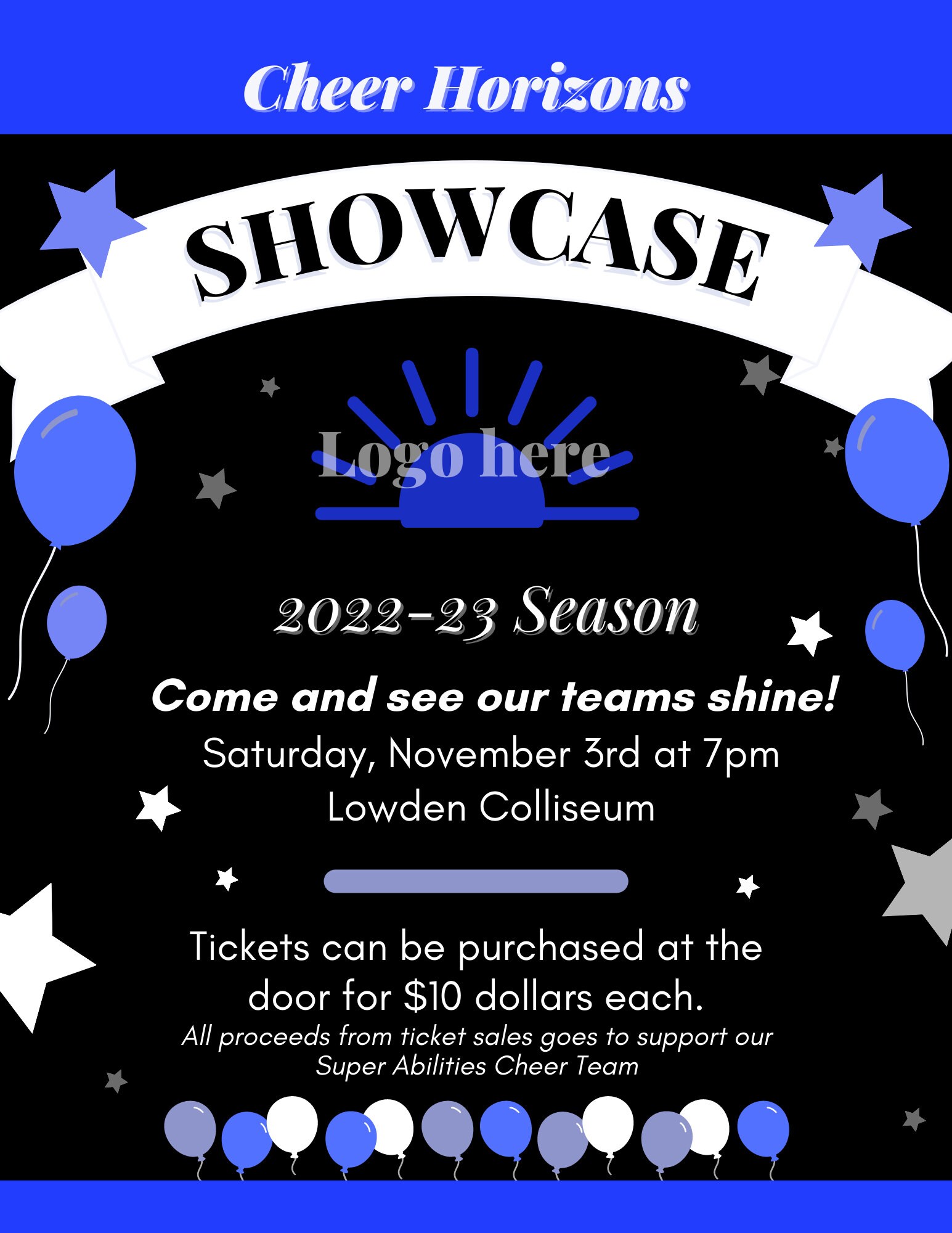 Team Showcase Template Team Template Sports Printable - Etsy
