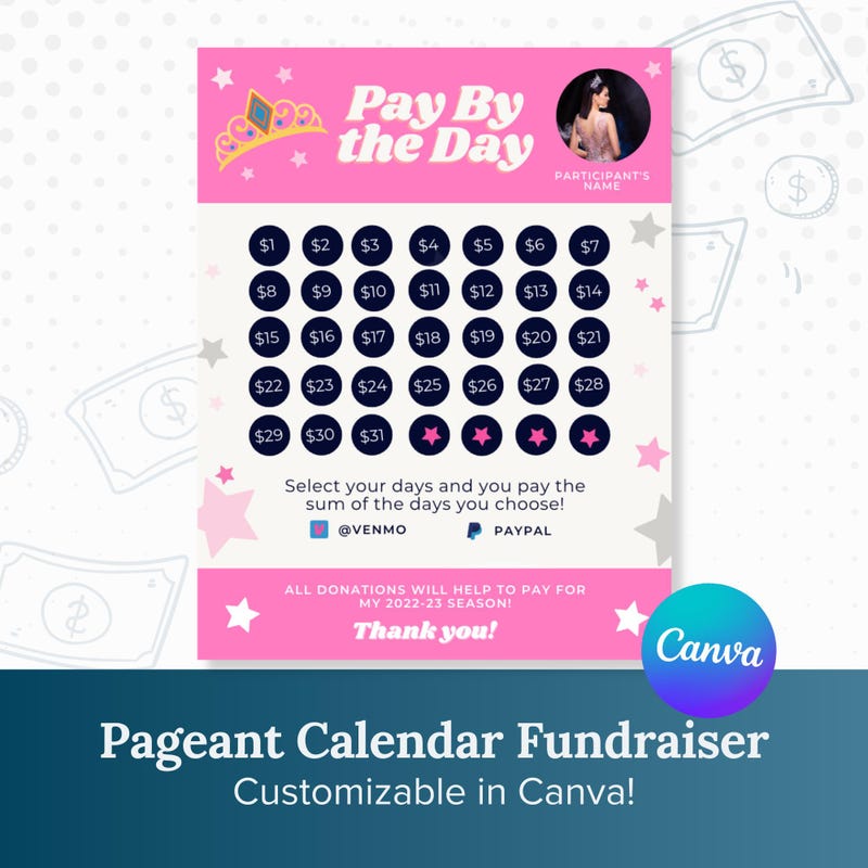 Printable Pageant Numbers - Etsy