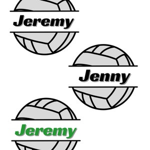 Volleyball Name Tags Volleyball Printables Volleyball Team Ideas ...