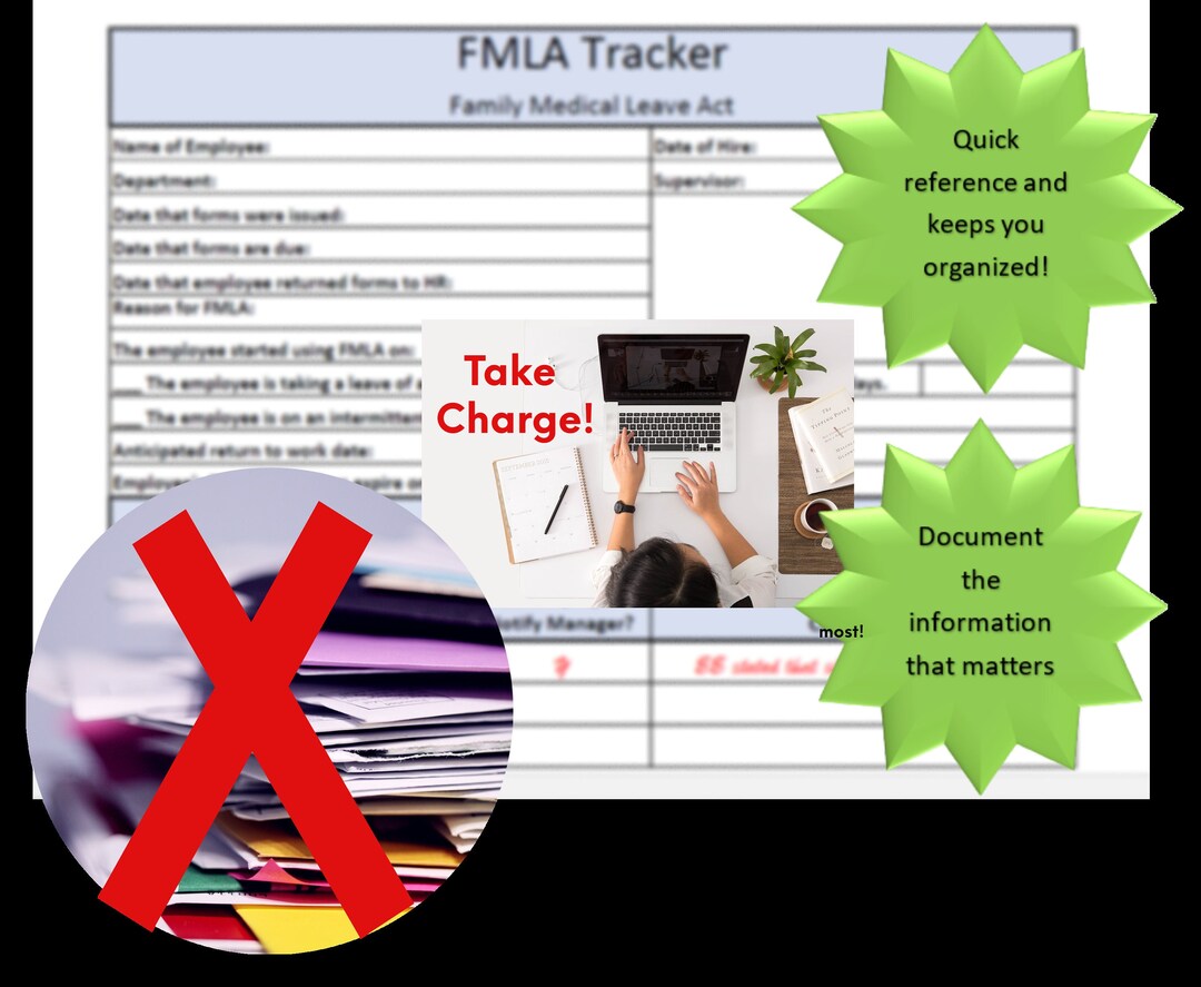 FMLA Tracker, Family Medical Leave Act Form, FMLA Informational Form ...