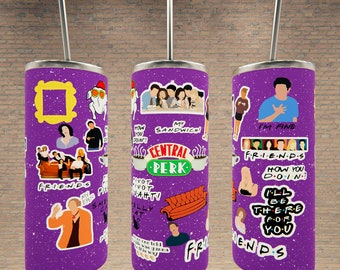 Friends Tumbler Wrap | Etsy