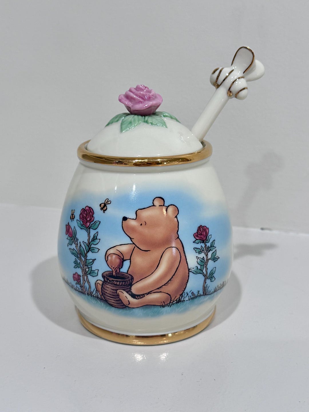 Lenox Classic Pooh Honey Pot - Etsy