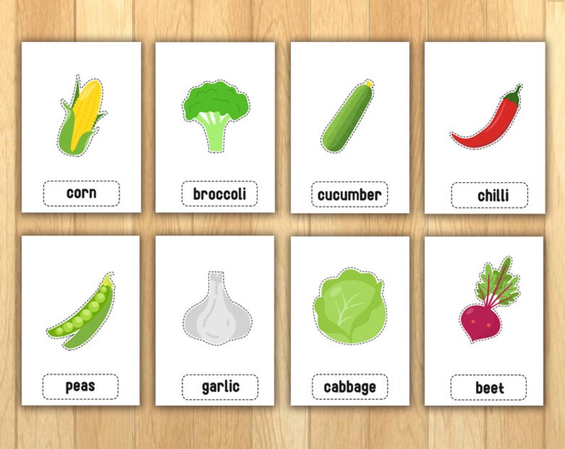 Vegetables and Fruits Cutting Preschool Activity | Vegetables and ...