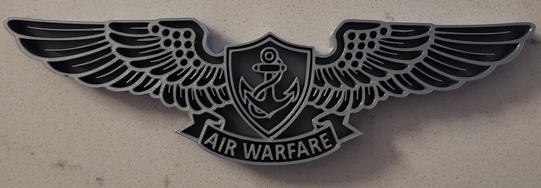 US Navy Enlisted Aviation Warfare Specialist (EAWS) 3D Print - Etsy