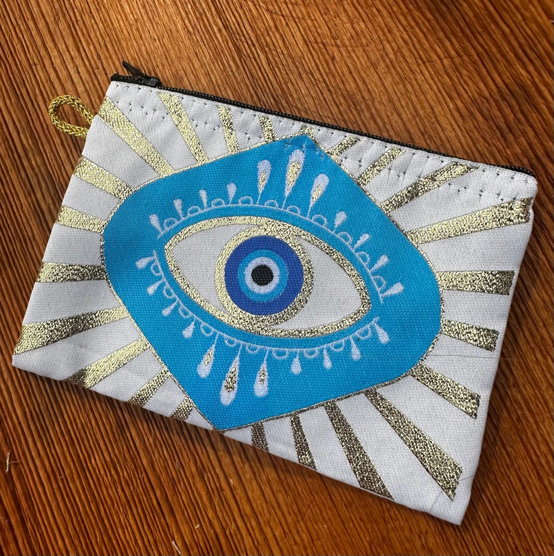 Purse, Evil Eye Purses, Coin Purse, Wallet Purse, Makeup Mini Bag, Mini ...