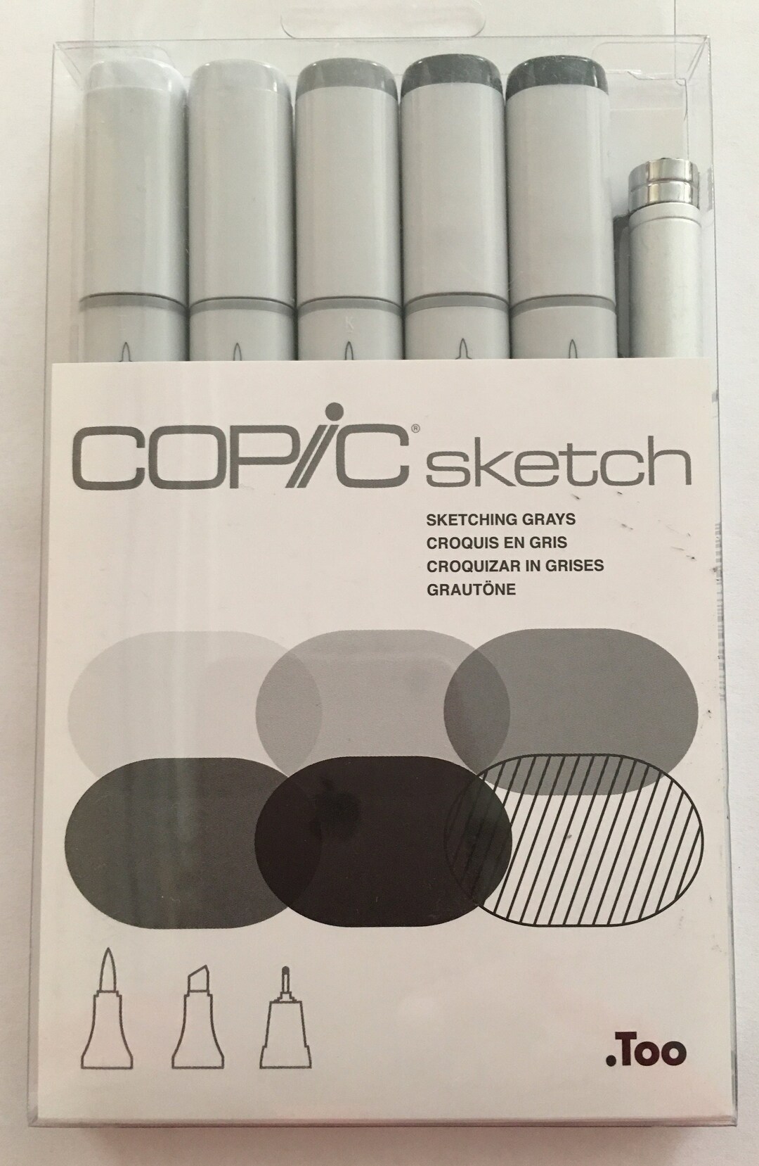 COPIC Sketch Markers Sale Price 18.75 Sketching Grays Double-ended ...