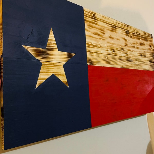 Rustic Texas Flag - Etsy